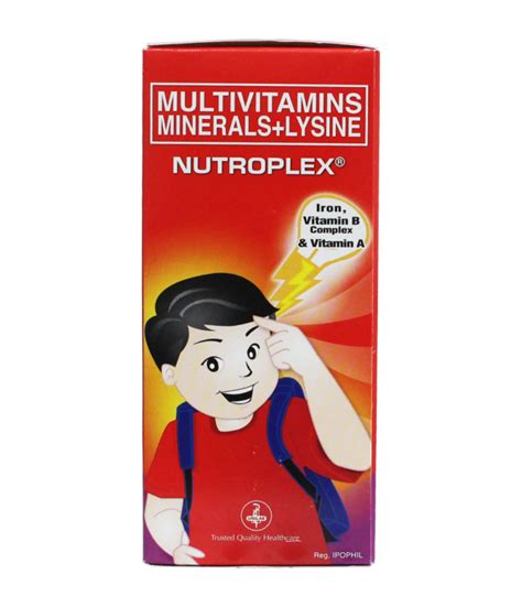 Nutroplex Syrup 250ml Iloilo Supermart Online Aton Guid Ini
