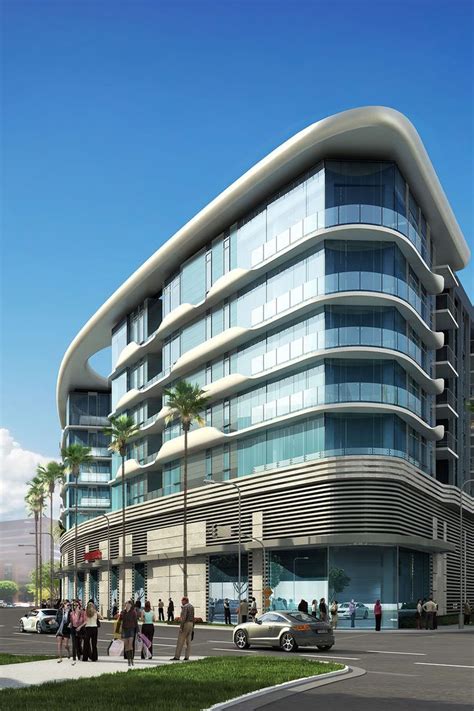 Mixed Use Architecture 8500 Burton Way Los Angeles Usa Piano
