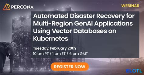 percona on linkedin automated disaster recovery with percona and elotl