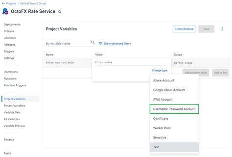 Username And Password Account Variables Documentation And Support