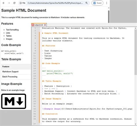 How To Convert Html To Markdown In Python Step By Step Guide