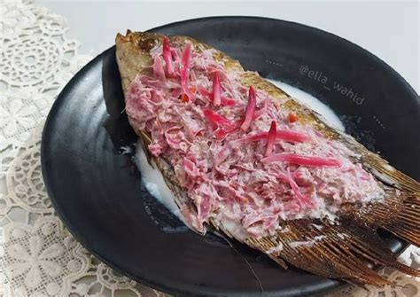 Resep Gurami Panggang Pecak Kecombrang Oleh Elia Wahid Cookpad