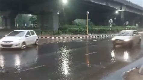 Delhi Rains Forecast And Weather Update Thunderstorms With Light To