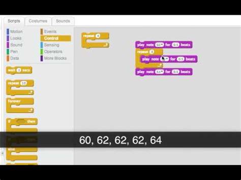 Tricky Nested Repeats Programming In Scratch YouTube