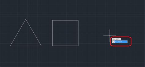 오토캐드 기초 Polygon 다각형그리기 단축명령어 Pol 네이버 블로그