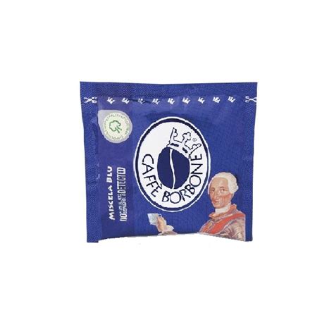100 Cialde Caffè Borbone Miscela Blu ESE 44mm Filtrocarta