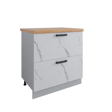 Купить Кухня угловая Ройс 3 8х3 0м Мрамор Арктик ДСВ Мебель в Минске