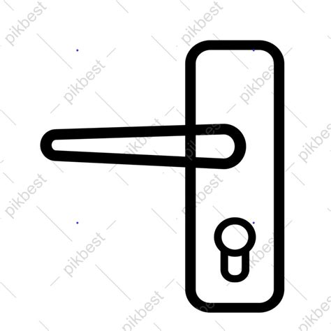 문 손잡이 만화 아이콘 일러스트 Png Psd 무료 다운로드 Pikbest