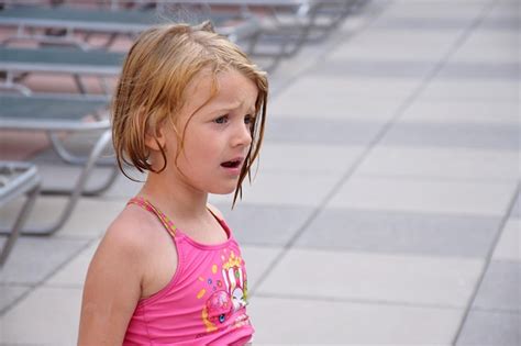 Premium Photo Close Up Of Cute Girl Looking Away