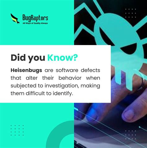 Didyouknow Innovation Fact Qa Heisenbugs Softwaretesting