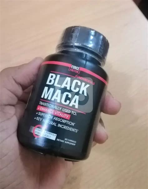 Force Factor Black Maca 60 Capsules