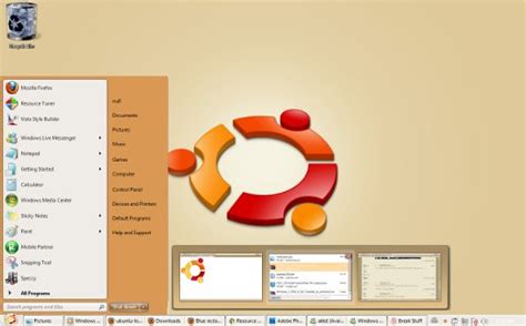 Ubuntu Theme For Windows 7 Sudobits Free And Open Source Stuff