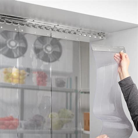 Lavex 34 X 80 Polar Reinforced Freezer Refrigerator Strip Door