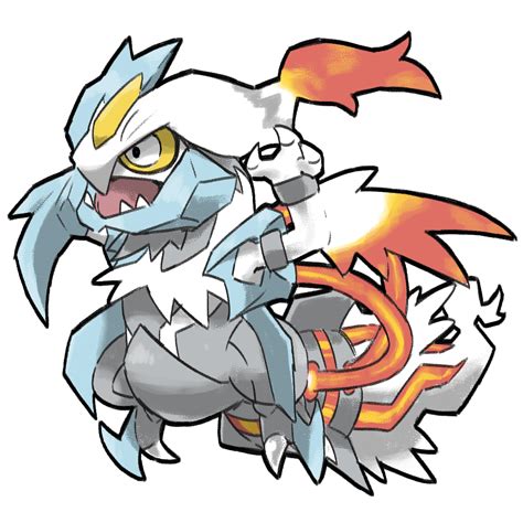 Kyurem And White Kyurem Pokemon Drawn By Blacknirrow Danbooru
