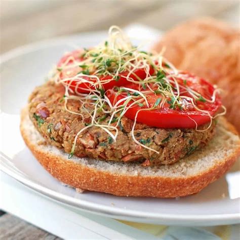Classic Bean Burgers Recipe Pinch Of Yum