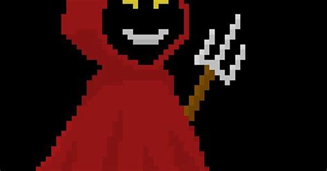Pixel Pitchfork Ghost Imgur