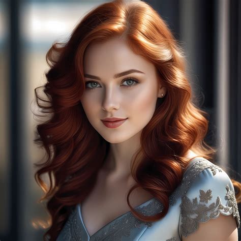 Download Ai Generated Woman Redhead Royalty Free Stock Illustration