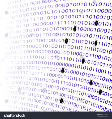 Vector Binary Code Background Numbers Concept Stock Vector Royalty