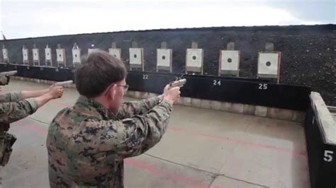 Recon Conducts New Pistol Qualification Course Youtube