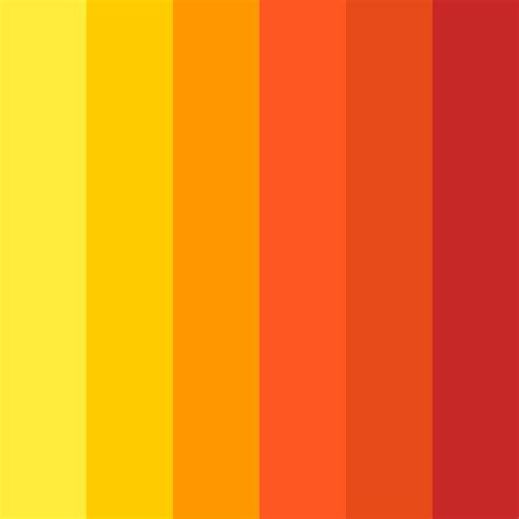 Sunset Orange Color Palette Colordrop
