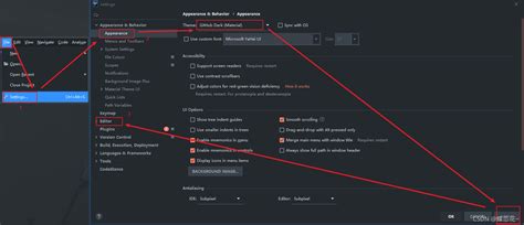 Idea应用主题，以及设置对应主题字体大小idae主题 Csdn博客