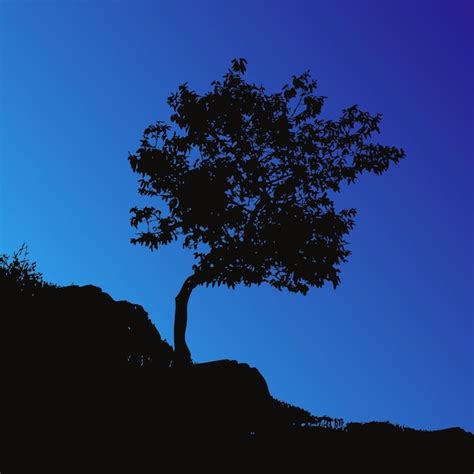 Premium Vector Tree Backgound