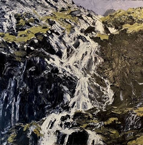 Cwm Idwal Waterfall Oriel Mimosa