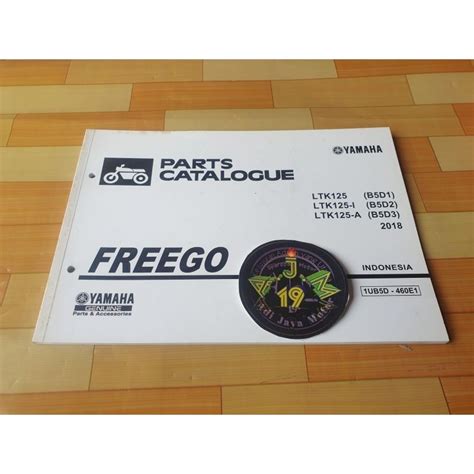Jual Buku Part Catalog Katalog Copian Yamaha FREEGO Shopee Indonesia