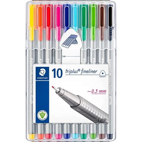 Staedtler Triplus Fineliner Feutres à pointe extra fine pour écriture