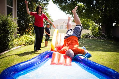 Psbattle Redditor S Dad Goes For A Slip N Slide R Photoshopbattles