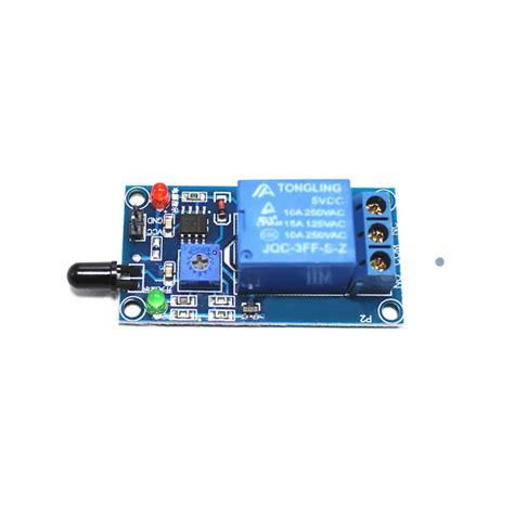 Flame Sensor Module Relay Module Two In One Flame Flame Detection Fire Alarm Optoelectronic