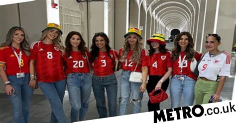 Welsh Football Wags Run Wild In Qatar Ahead Of Fatal England Clash Trendradars