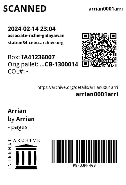 Arrian Arrian Free Download Borrow And Streaming Internet Archive
