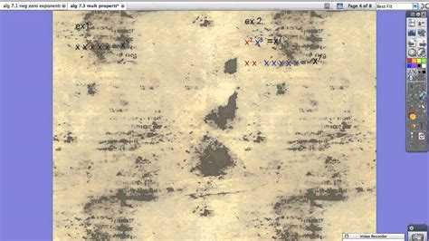 Algebra Multiplying Exponets Rule Youtube