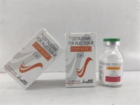 Fortacef 1gm Ceftazidime Injection At Rs 250vial Mota Varachha