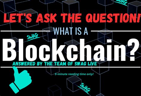 Blockchain A Great Short Guide To Understanding In 8 Steps Swag Asian