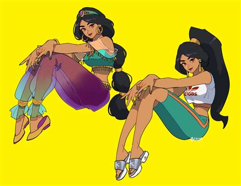 Jasmine Aladdin Drawn By Okada Hoooojicha Danbooru