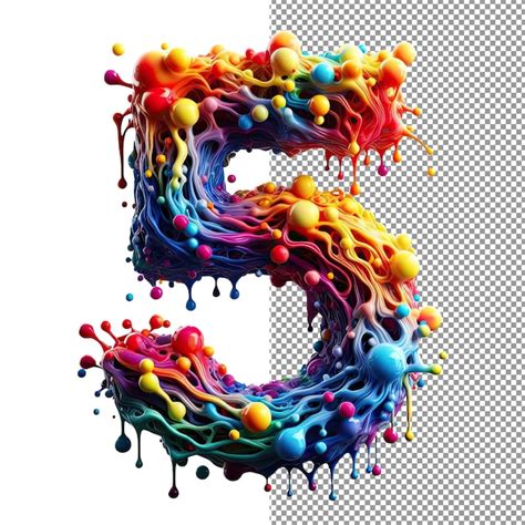 Premium PSD Transparent Numerics Isolated Number With Clear Png Background