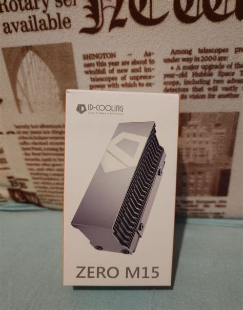 Радиатор для SSD ID-COOLING ZERO M15 (M.2 2280) — купить по низкой цене ...