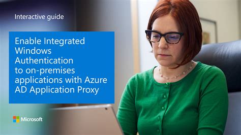 enable integrated windows authentication to on premises applications