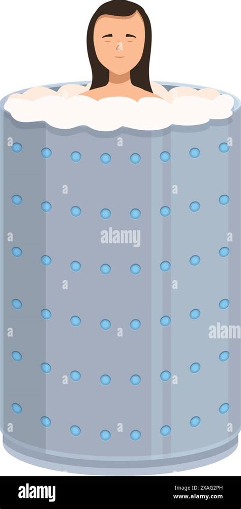 Woman Is Taking A Bath In A Spa Capsule Hi Res Stock Photography And Images Alamy