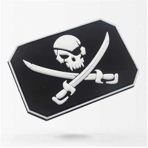 Pirate Skull Patch Pvc