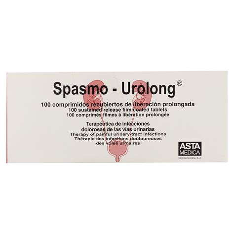 Spasmo Urolong X100 Tab