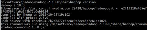 hdfs 一 windows环境搭建 windows搭建hdfs csdn博客