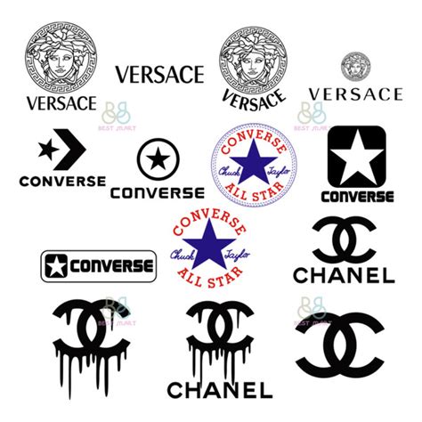 Brand Logo Bundle Svg Versace Svg Versace Logo Svg Conver Inspire