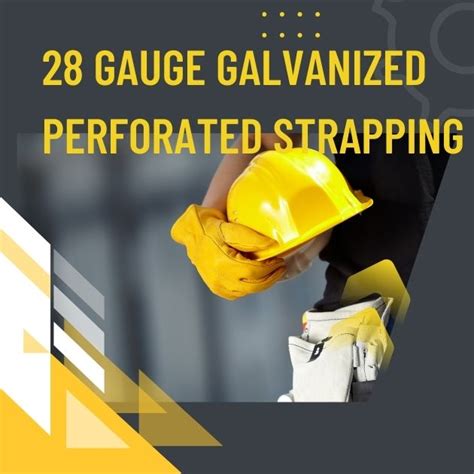 Unlocking The Power Of Galvanized Metal Hanger Strapping Applications