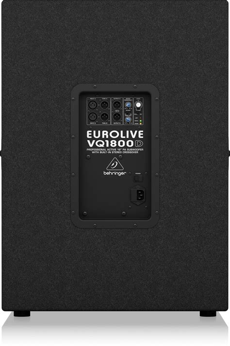 Behringer Bass Bin Speakers