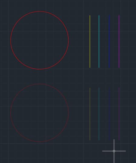 Objects In Drawing Look Faded Or With A Transparency In Autocad