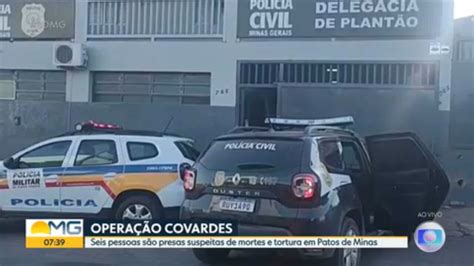 Vídeo Seis pessoas são presas suspeitas de mortes e tortura em Patos