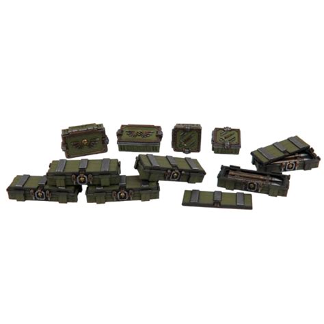 Ammo Crates Sci Fi Gothic